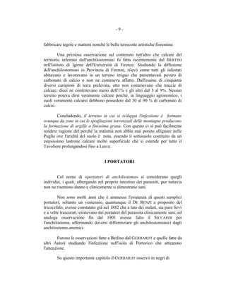 L'anchilostomiasi in Comune di Treviso (1939) | PDF