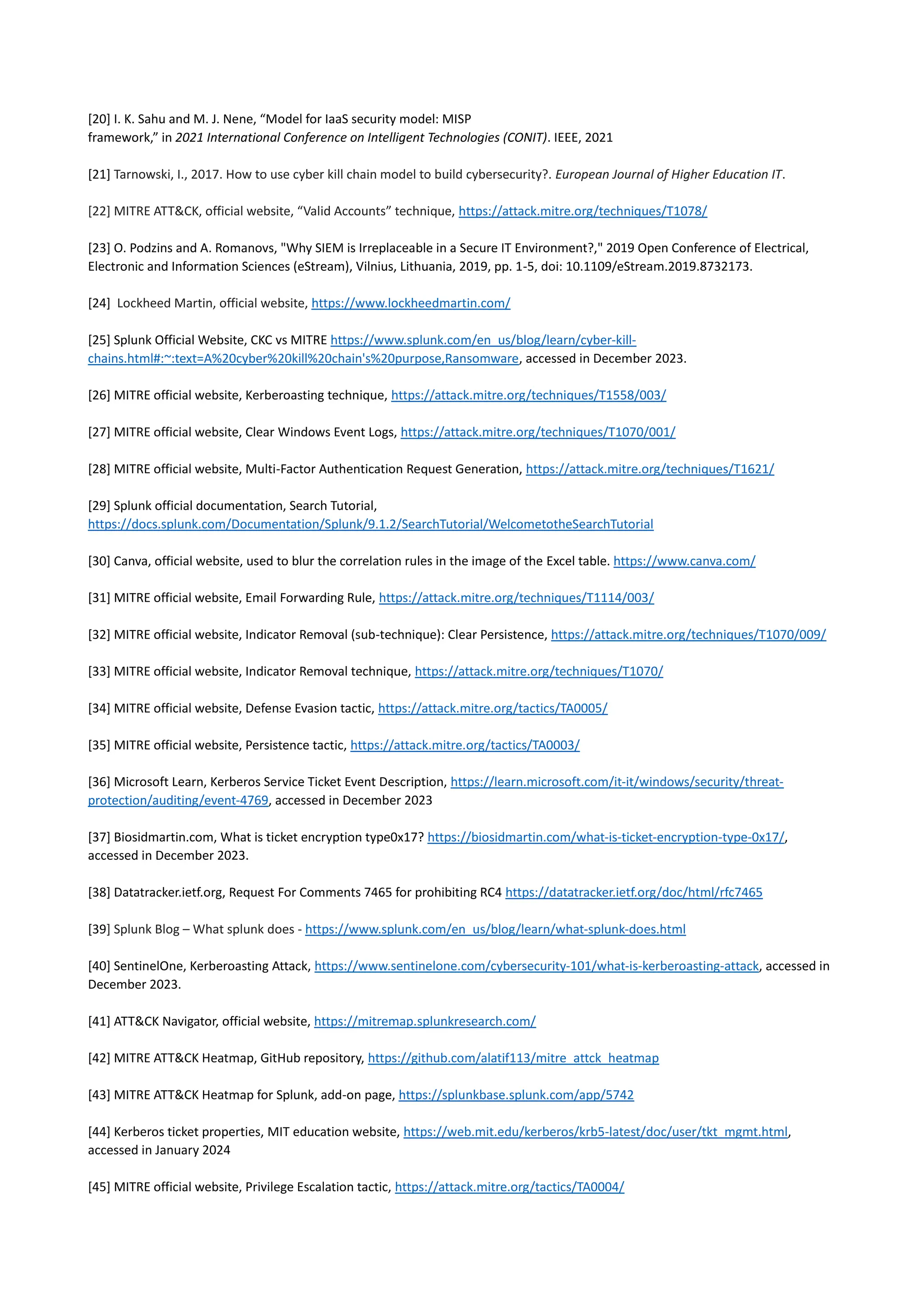 Mapping Security Information And Event Management Siem Rules To Tactics And Techniques Of The