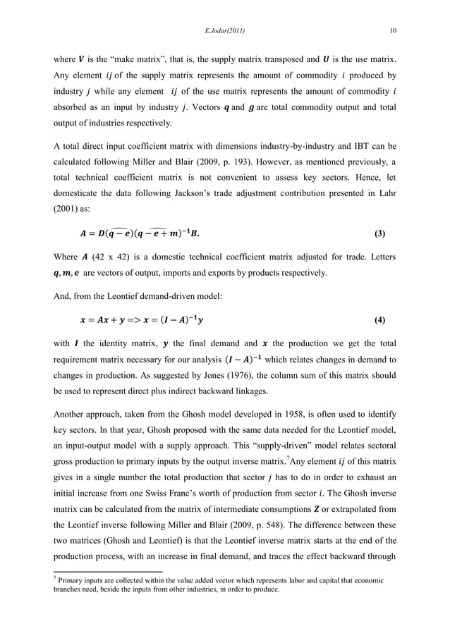 Key Sectors in greenhouse gases emissions in Switzerland: An input-output approach | PDF