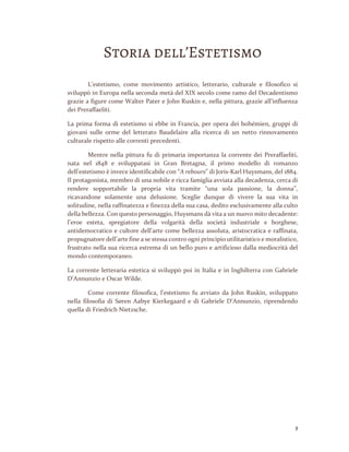 Tesina - L'Estetismo e il conflitto con la Morale | PDF