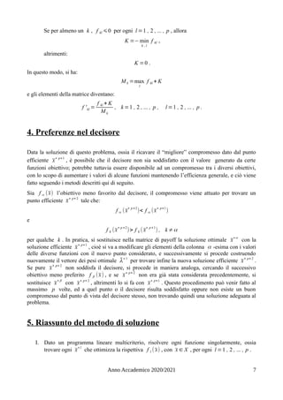 Extended Summary of “An Algorithm for Solving Multicriteron Linear Programming Problems with ...