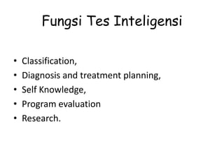 TES INTELEGENSI | PPT