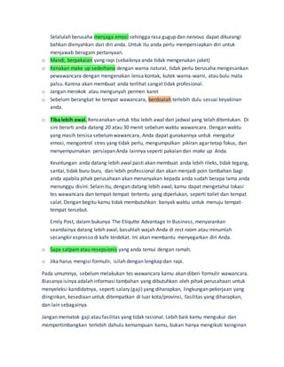 Tes Interview PPA BCA | DOCX