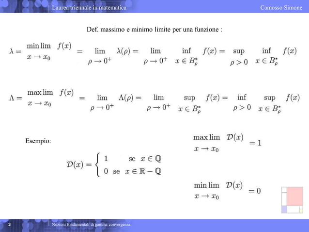 Gamma Convergence Notions | PPT | Physics | Science