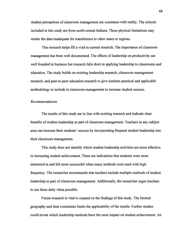 The Impact Of Student Leadership In Classroom Management On Student Achievement PDF the-impact-of-student-leadership-in-classroom-management-on-student-achievement-pdf