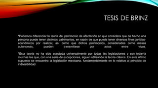 Tesis de brinz | PPTX