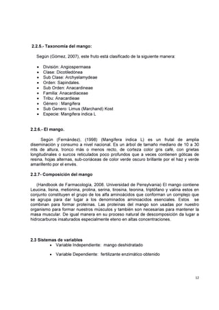 Elaboración De Un Fertilizante Enzimático a Partir De Residuos De Mango ...