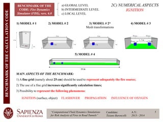 Computational Fluid Dynamics Simulations for Risk Analysis of Fires in ...