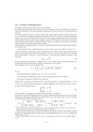 Stringhe Relativistiche Classiche | PDF