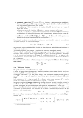 Stringhe Relativistiche Classiche | PDF
