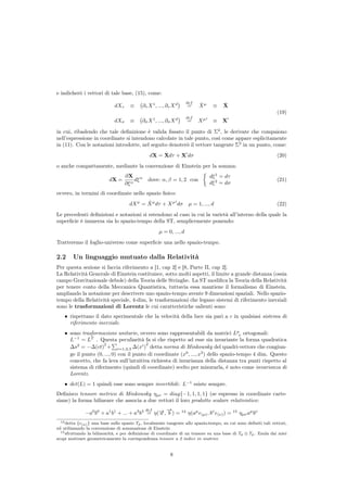 Stringhe Relativistiche Classiche | PDF