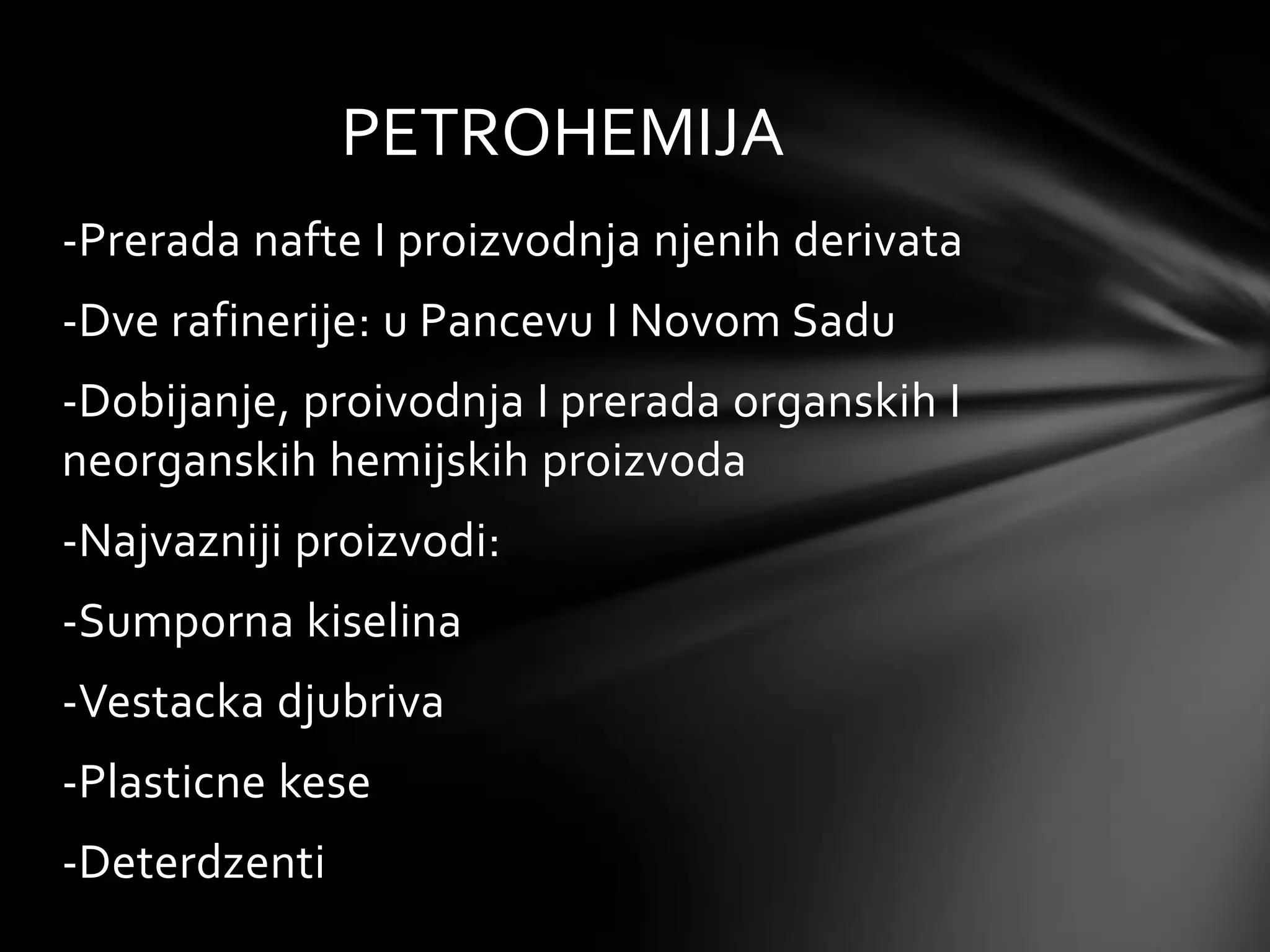 Teska industrija | PPTX