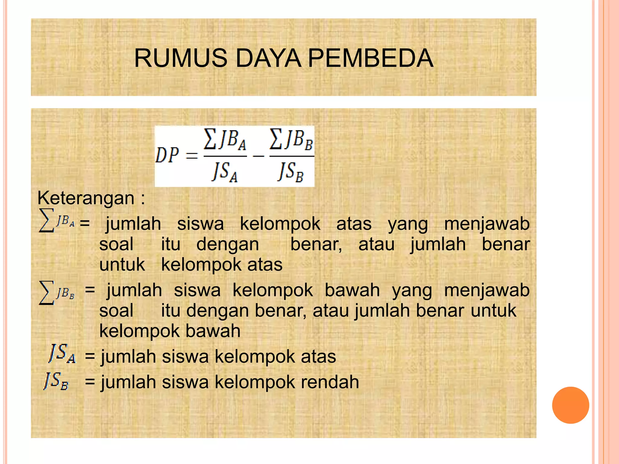 Tes kemampuan berfikir kreatif matematis | PPT