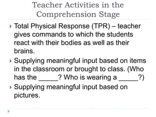 Techniques in Teaching English as a Second Language | PPTX