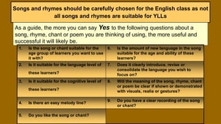 Teaching English Using Nursery Rhymes and Songs | PPTX