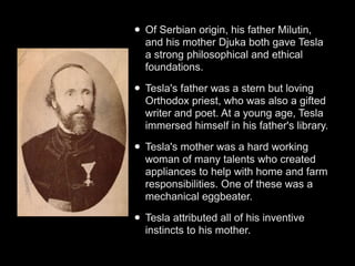 A glimpse of Nikola Tesla | PPT