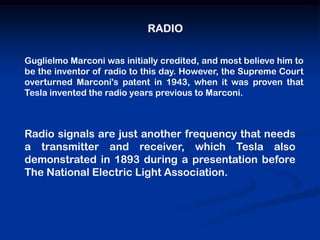 Nikola Tesla- one of the highest minds on the earth. | PPTX