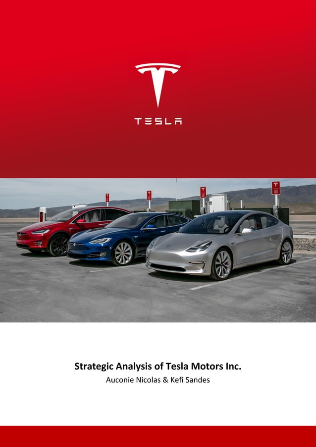 Tesla Motors Inc. Strategic analysis 2016 | PDF