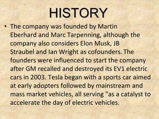 Tesla | PPTX | Automotive Industry | Industries