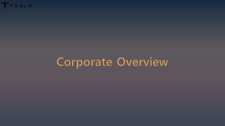 Tesla corporate report | PPTX