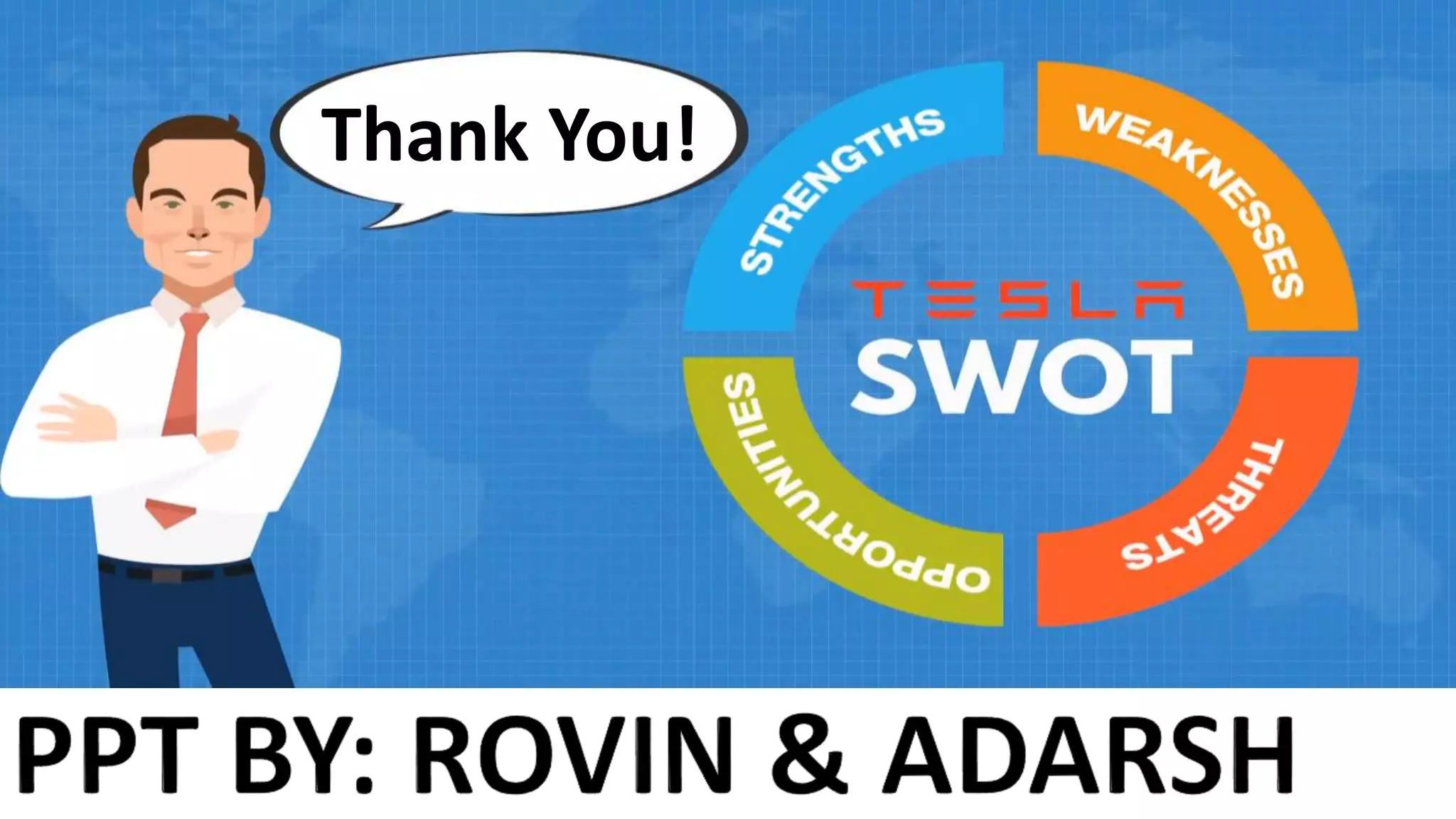 Swot Analysis of Tesla (Strengths, Weakness, Opportunity, Threats) | PPTX