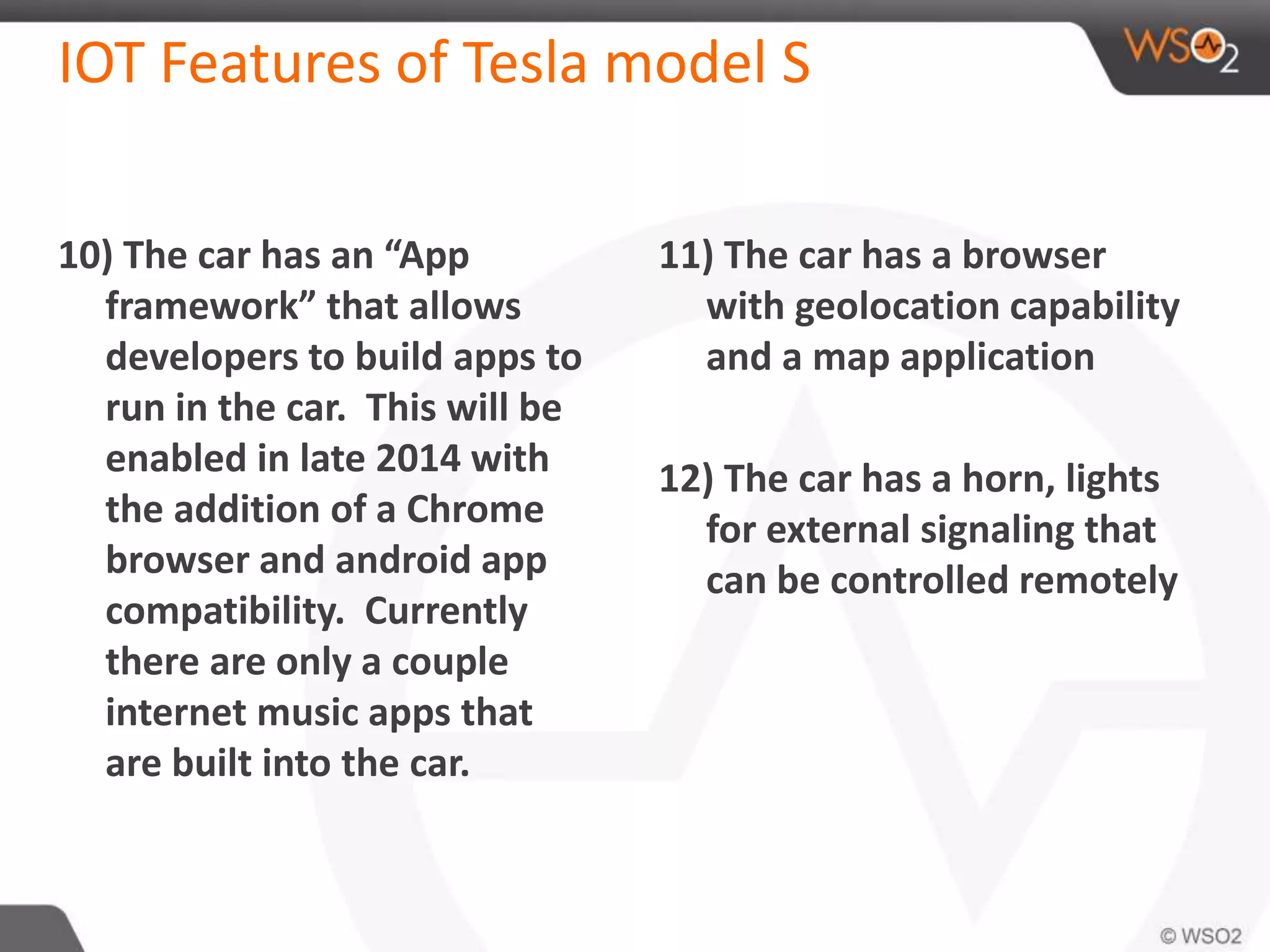 Tesla iot case study | PPTX