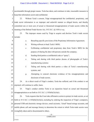 Tesla lawsuit | PDF
