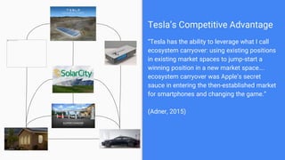 Tesla - strategic analysis of a company in transformation | PPTX