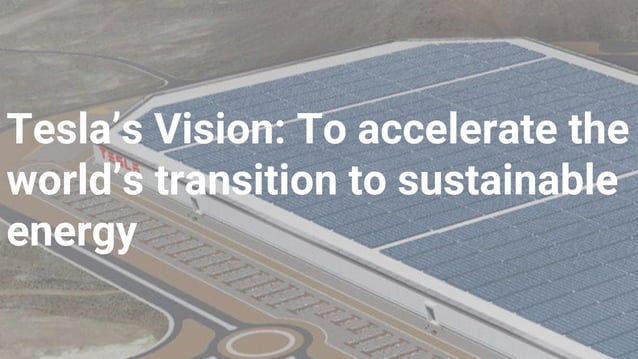 Tesla - strategic analysis of a company in transformation | PPTX