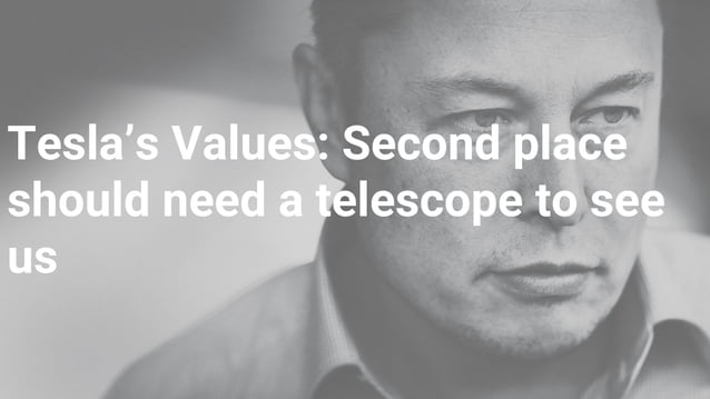 Tesla - strategic analysis of a company in transformation | PPTX