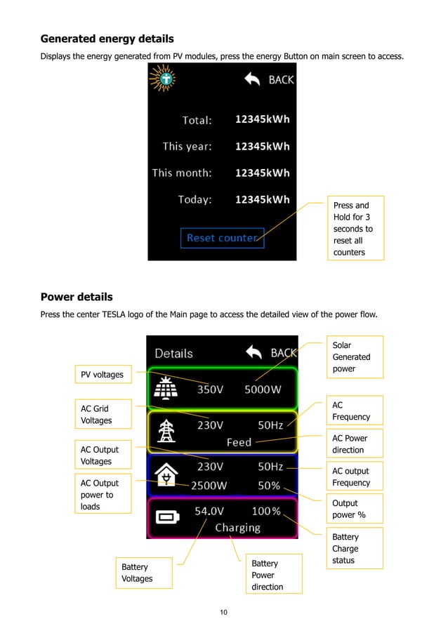 Tesla 5k infinity hle manual tesla infinity hle user manual | PDF ...