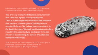 Tesla aquisition of maxwell | PDF