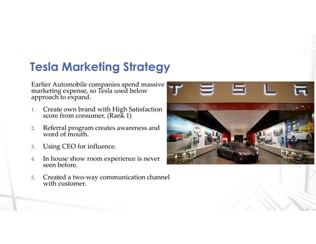 Tesla case study | PDF | Automotive Industry | Industries