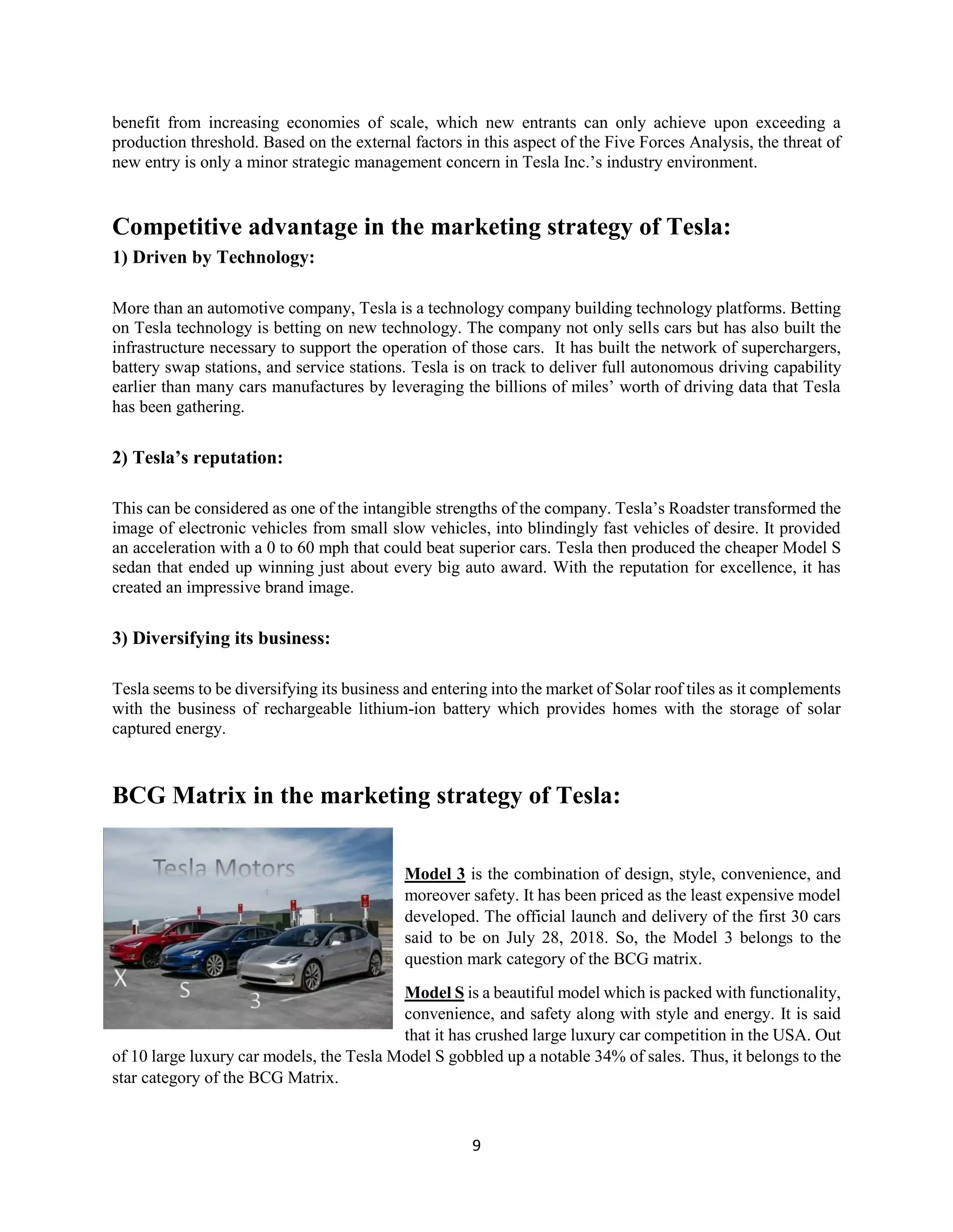 Tesla Marketing Strategy case study | PDF
