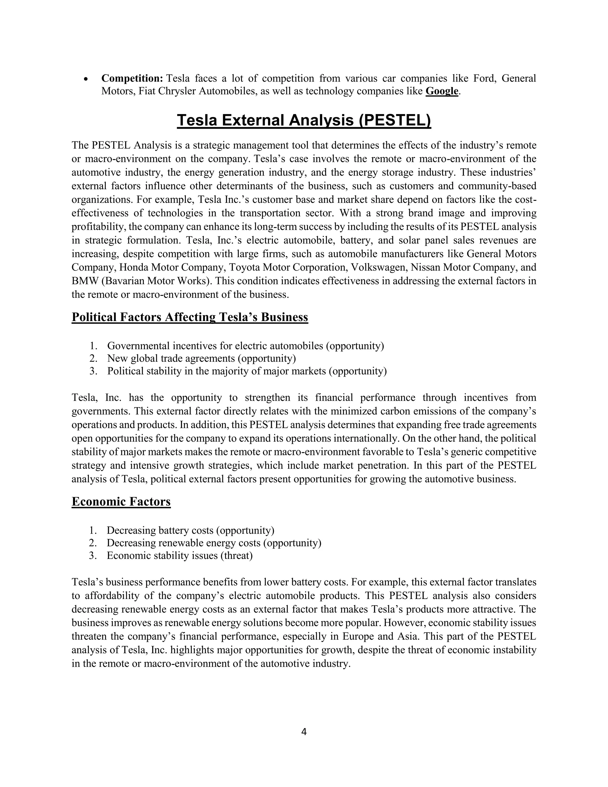 Tesla Marketing Strategy case study | PDF