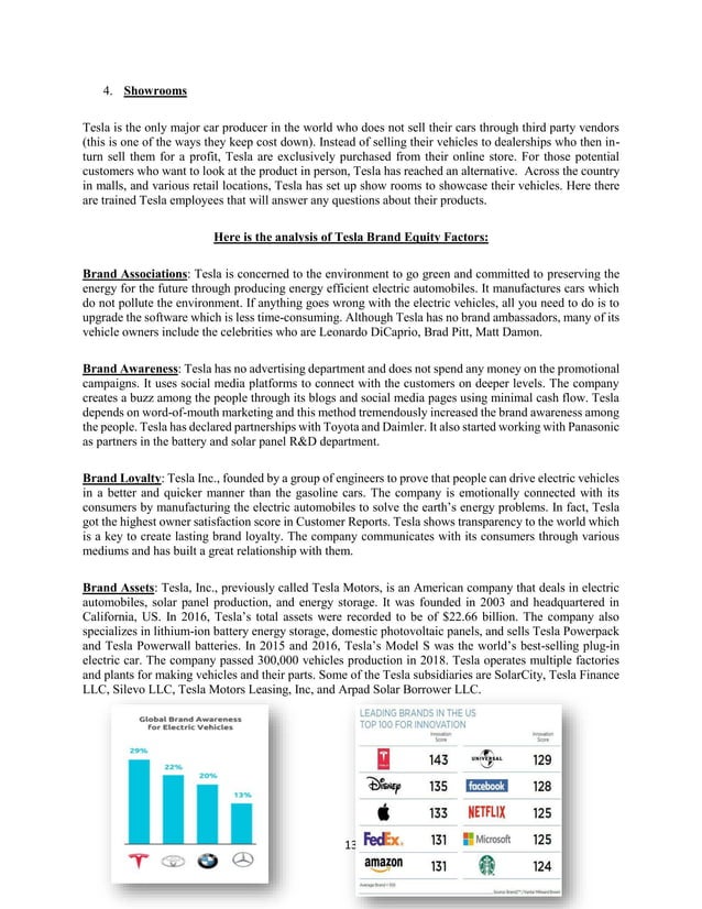 Tesla Marketing Strategy case study | PDF | Automotive Industry ...