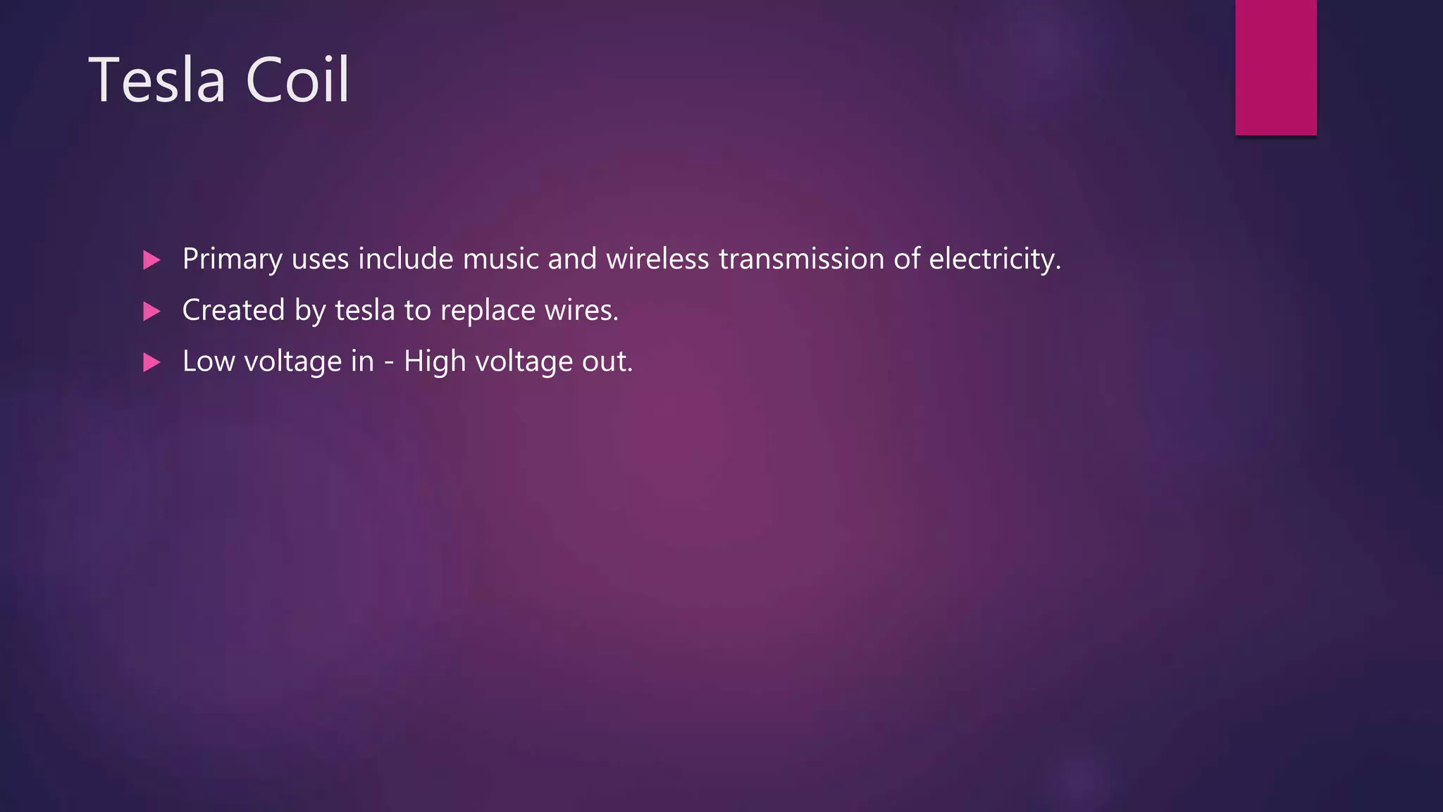 Tesla coil | PPTX