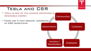 Tesla. Financian and marketing analysis. 2018 | PPT