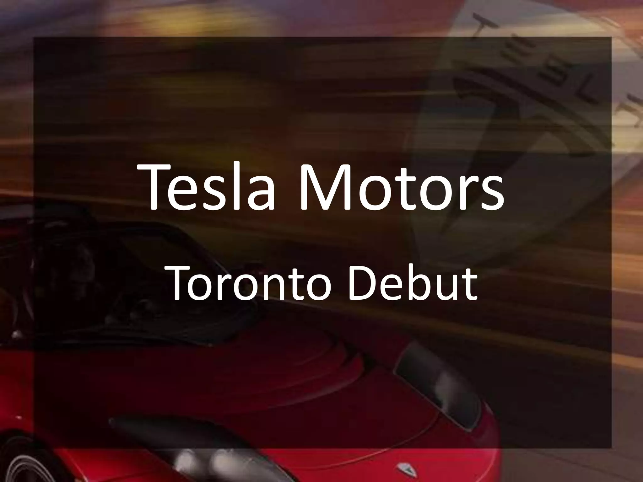 Tesla Presentation | PPTX