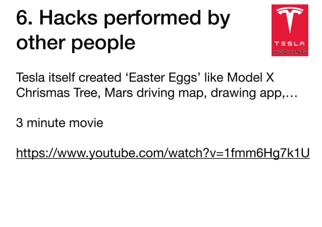 Tesla hacking presentation fri3d | PPT