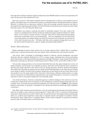 Tesla background story for electric car case study | PDF