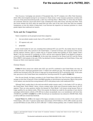 Tesla background story for electric car case study | PDF