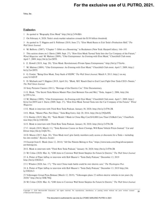 Tesla background story for electric car case study | PDF
