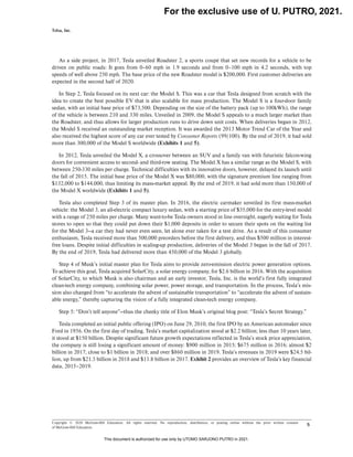 Tesla background story for electric car case study | PDF