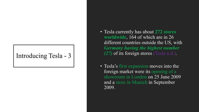 TESLA_International_Business_Strategies (1).pptx | Automotive Industry ...