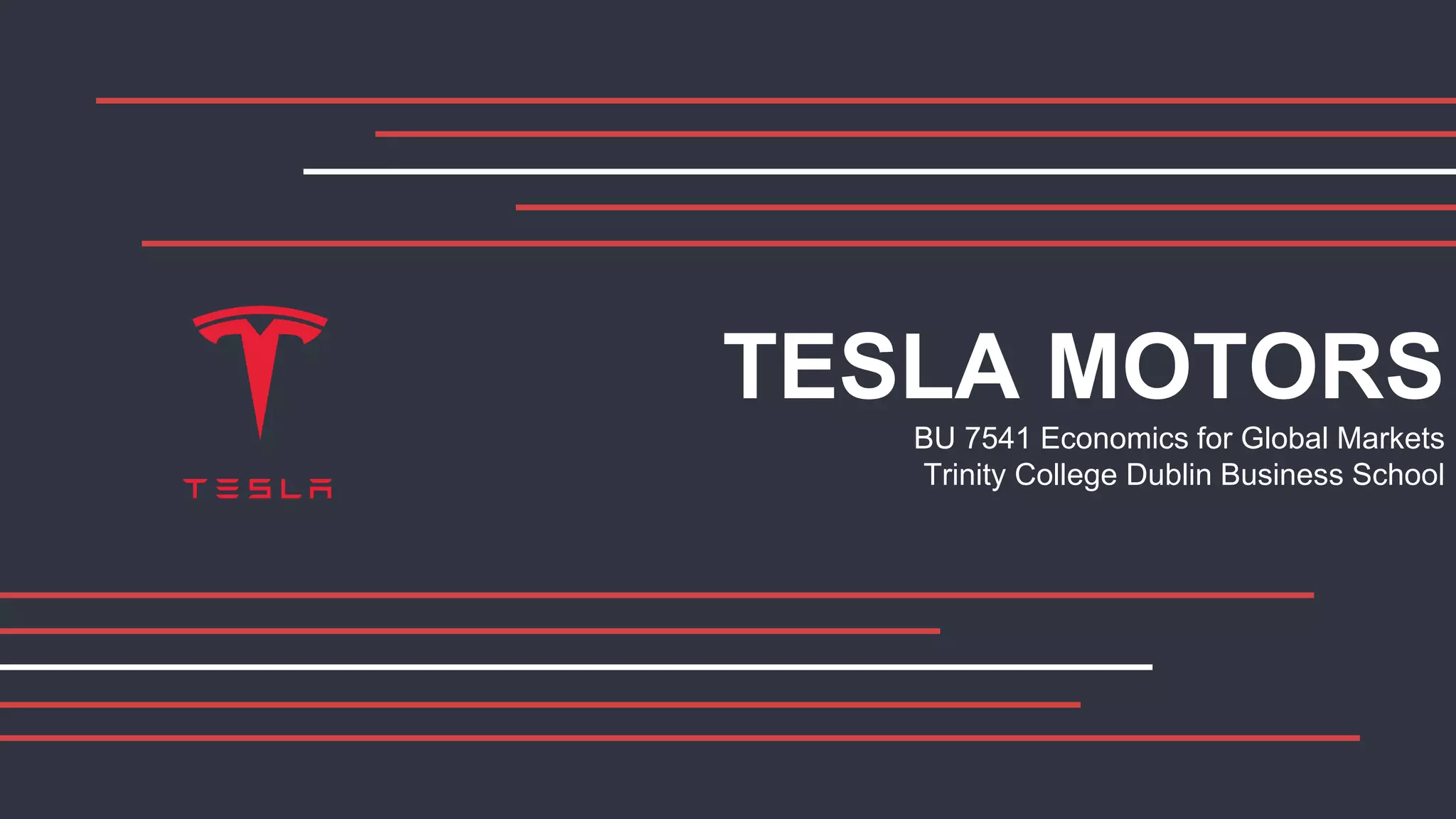 Global Economic - Tesla motors | PDF
