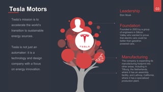 Global Economic - Tesla motors | PDF