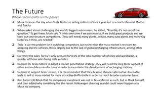Class Presentation - Tesla Motors | PPTX