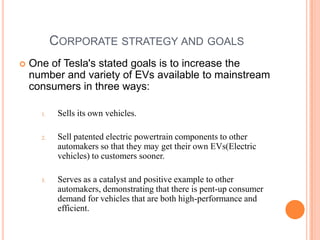 Tesla motors ppt | PPTX