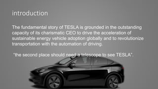 tesla PP.pptx | Automotive Industry | Industries